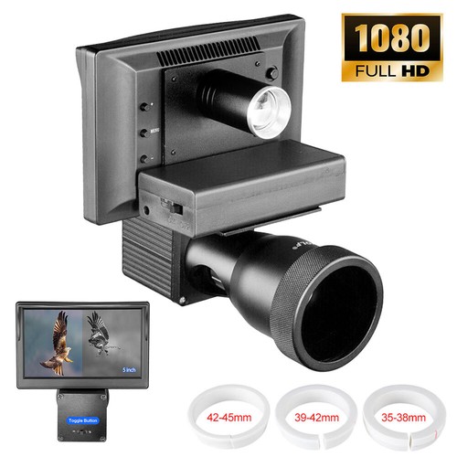 Night Vision 5" LCD Scope Hunting Sight Infrared 850nm IR Camera 2025 ...