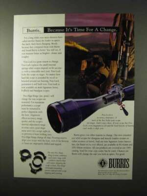 1995 Burris Scopes Ad - It's Time For a Change | eBay