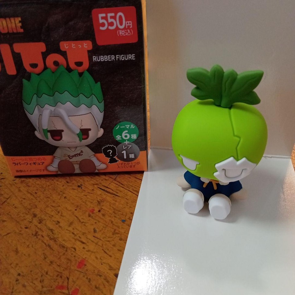 Dr.STONE Watermelon Choco Lava Figure + Acrylic Stand DAISO Set | eBay UK