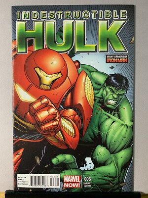 Indestructible Hulk # 6 VARIANT Edition Marvel Comics Iron Man | eBay