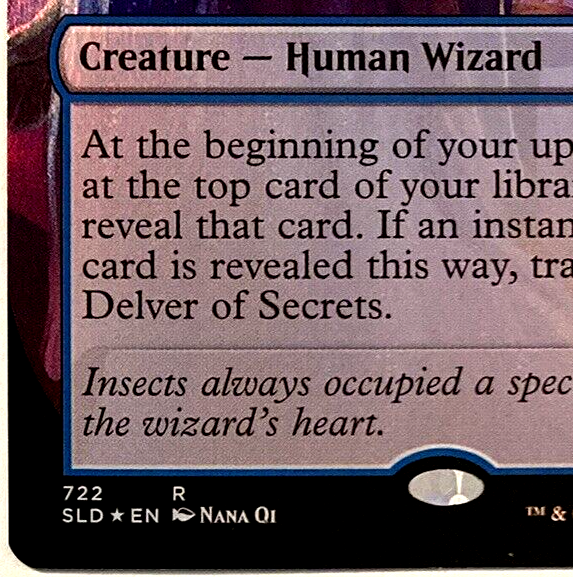 MTG Delver of Secrets // Insectile Aberration Secret Lair Commander ...