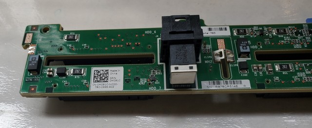 Dell Mg81c POWEREDGE 430 R630 2.5" SFF HD Backplane 0MG81C 6-4 for sale ...