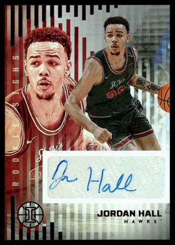 2022 Panini Chronicles Jordan Hall #RS-JHA Illusions Rookie Signs Hawks ...