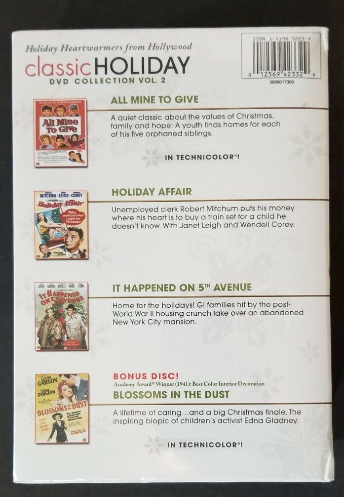 Warner Bros. Classic Holiday Collection - Vol. 2 (DVD, 4-Disc Set ...