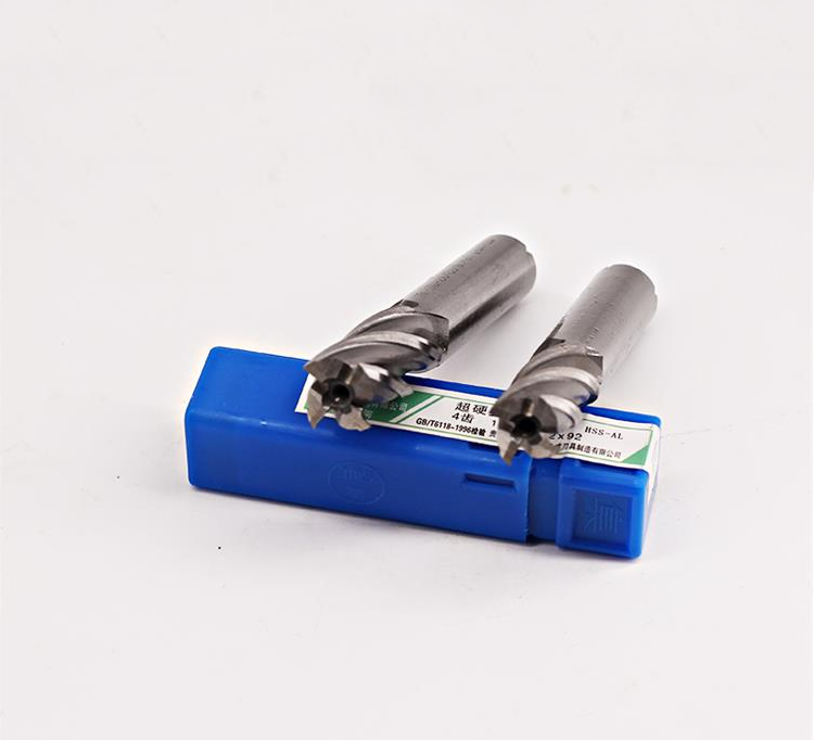 HSS CNC Straight End Mill 4 Flute Milling End Cutter Drill Bit 2-40mm ...
