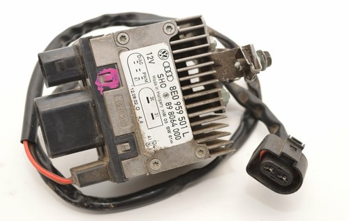 AUDI A4 Radiator Fan Control Module 12V 300W 8E0959501L Mileage Only ...