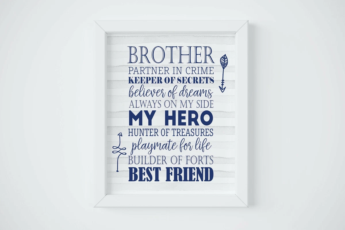 My Brother Is My Hero Quotes