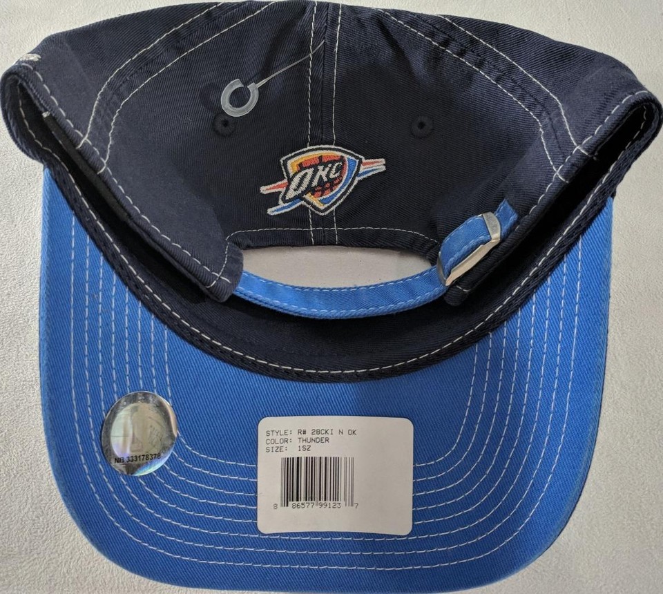 LZ Adidas Youth One Size OKC Thunder NBA Basketball Baseball Hat Cap ...