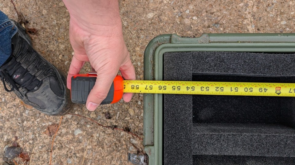 59x19x12 Ext Pelican Hardigg Military Rifle 240 Case Waterproof Storage ...