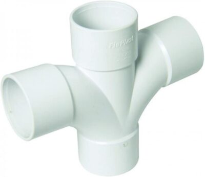 white cross tee 40mm solvent waste | eBay UK