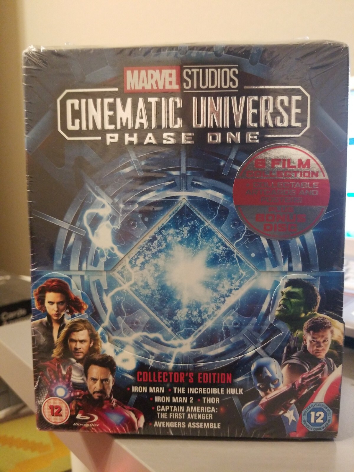 Marvel Studios Cinematic Universe Phase One Box-set Blu-ray Region ...