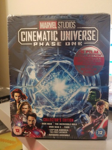 Marvel Studios Cinematic Universe Phase One Box-set Blu-ray Region ...