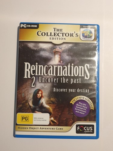 Reincarnations 2 Uncover The Past PC Game The Collectors Edition CD ROM ...