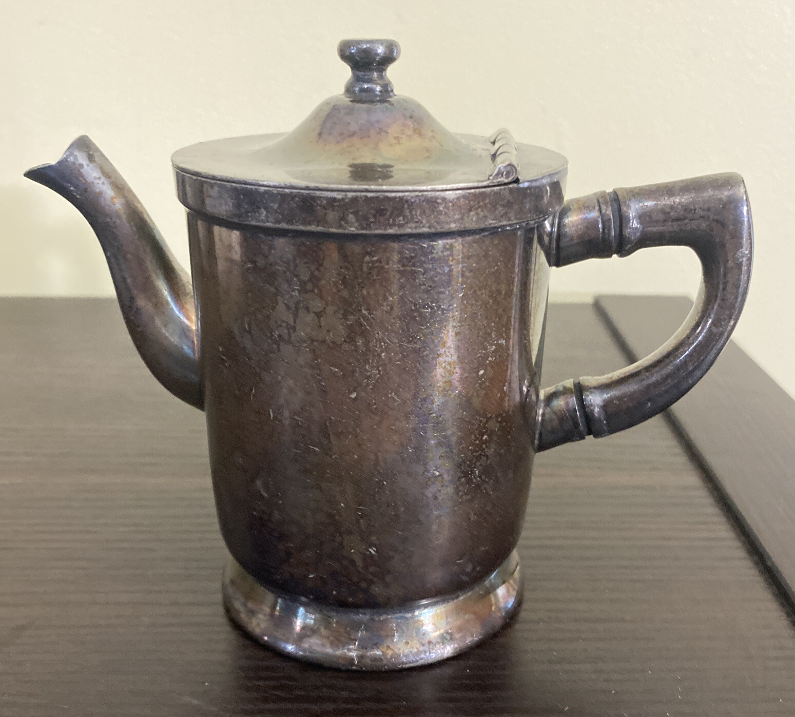 Vintage Wear Brite Creamer Grand Silver co Nickel silver 5" Tall ...