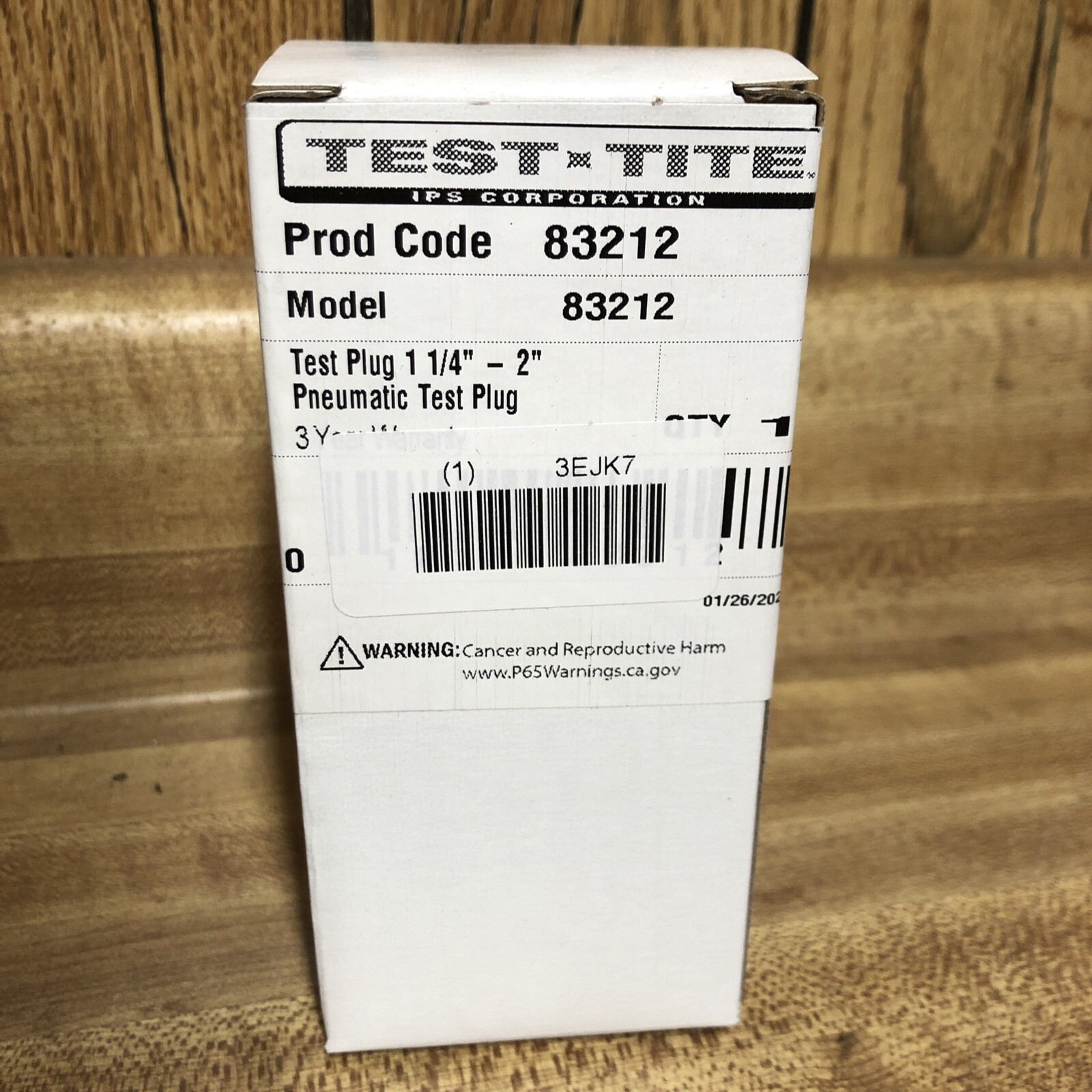 Test-Tite 83212 Test Plug Pneumatic 1 1/4 to 2 in for sale online | eBay