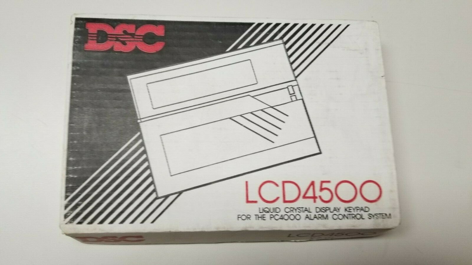 DSC LCD 4500 Keypad English Language Alarm Keypad For DSC PC4000 NEW | eBay