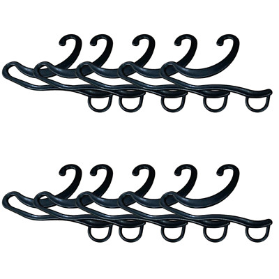 10x Socks Hangers Plastic Sock Hook Retail Display Front Hang Bulk ...