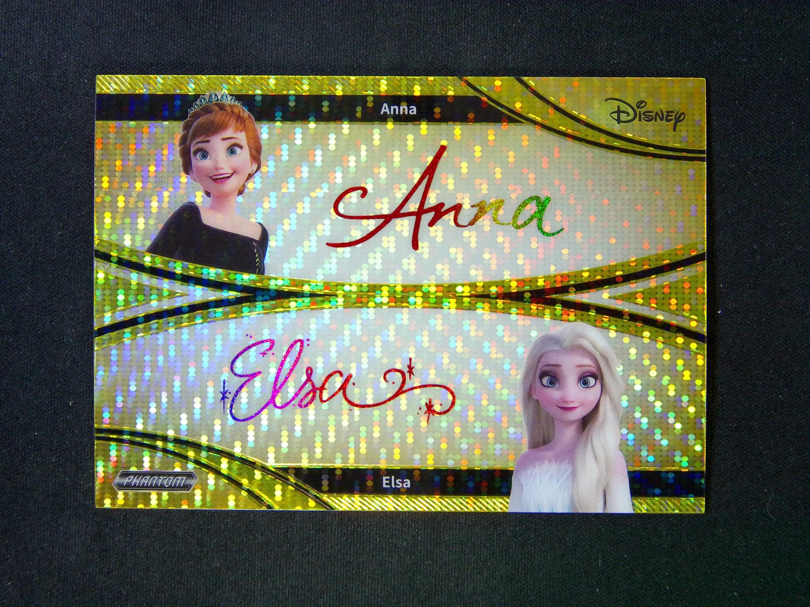 10/10 ≈1/1 2025 Kakawow Phantom Disney Anna Elsa Dual Signature Auto ...