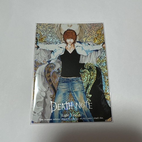 DEATH NOTE Trading Card 42 Light Yagami L Melo Near | eBay