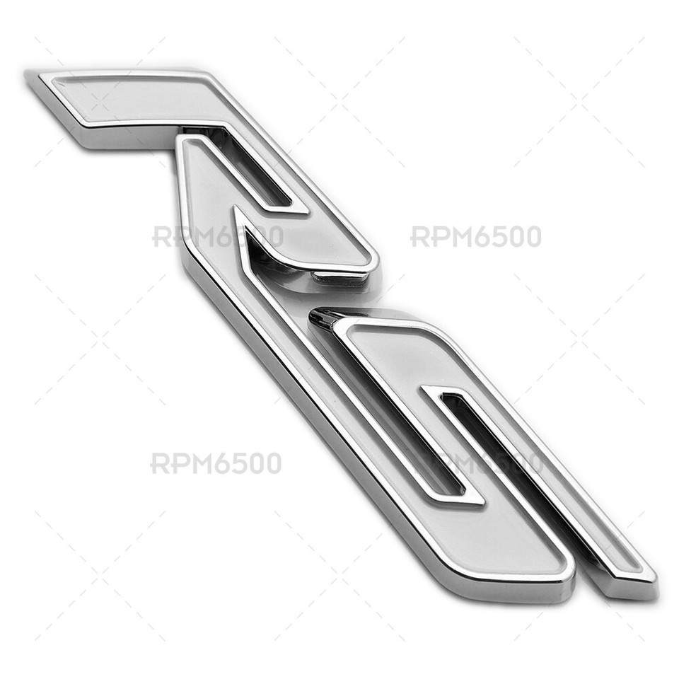 For Chevy RS Rear Trunk Lid Nameplate Logo Fender Marker 3D Emblem ...