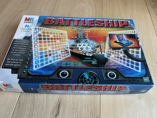 Battleship MB Games Hasbro Classic Naval Strategy Board Game Vintage ...