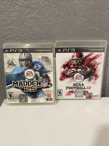 PS3- 2 Games Madden 14 & NCAA 12 | eBay