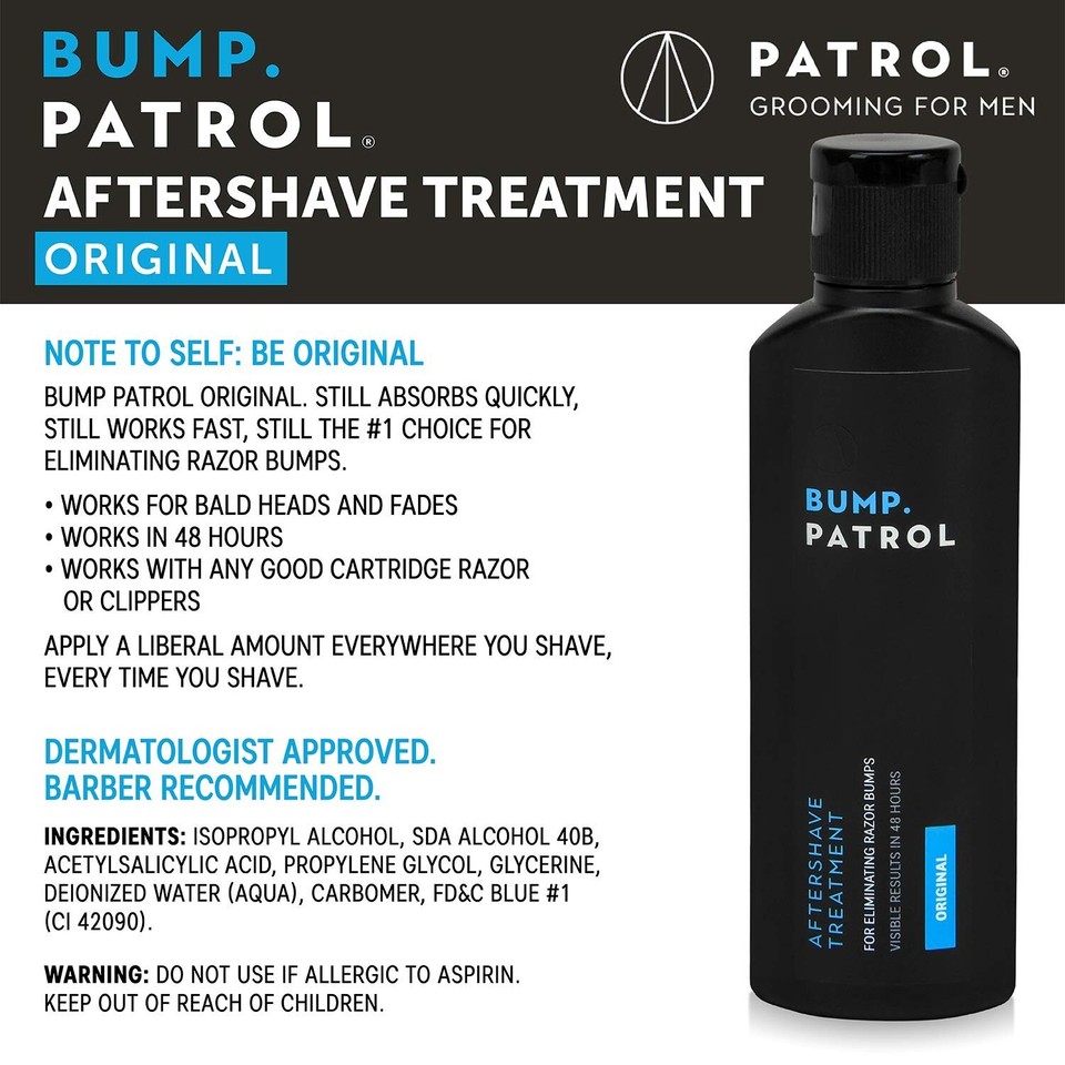 Bump Patrol Original Strength Formula After Shave Treatment For Razor ...