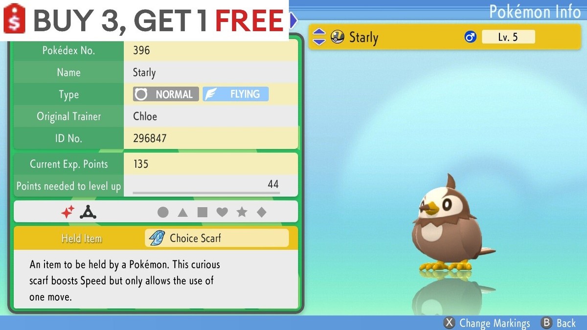 Shiny Starly