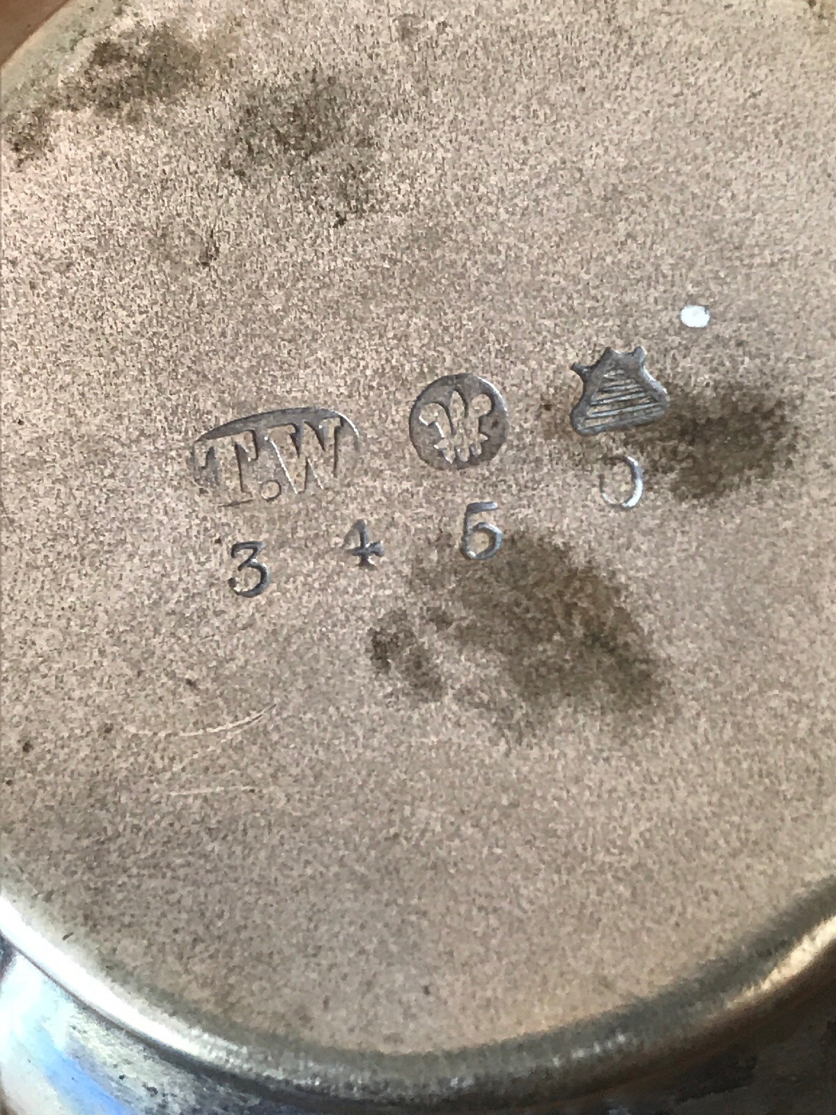 T.W Antique Silver Plated Creamer 3450 (Thomas Woolley) | eBay