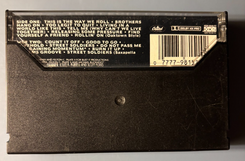 MC Hammer Too Legit Too Quit (Cassette Tape) Play Tested | eBay