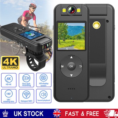 4K 1080P Police Body Camera with Audio Night Vision Dash Camera Body ...