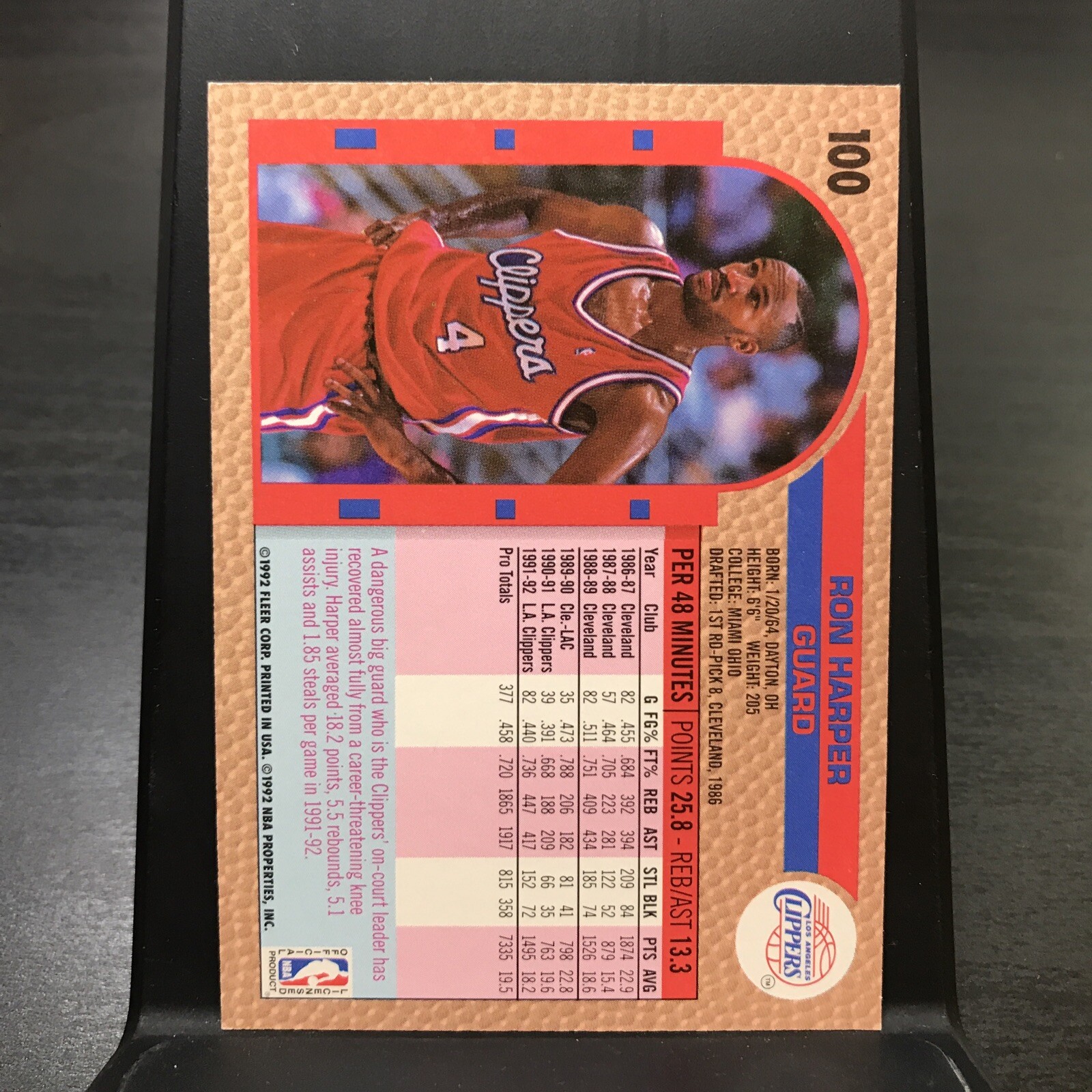 1992-93 Fleer - #100 Ron Harper for sale online | eBay