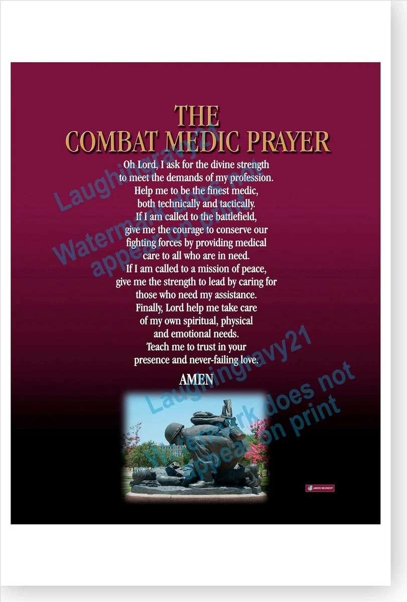 Combat Medic Prayer