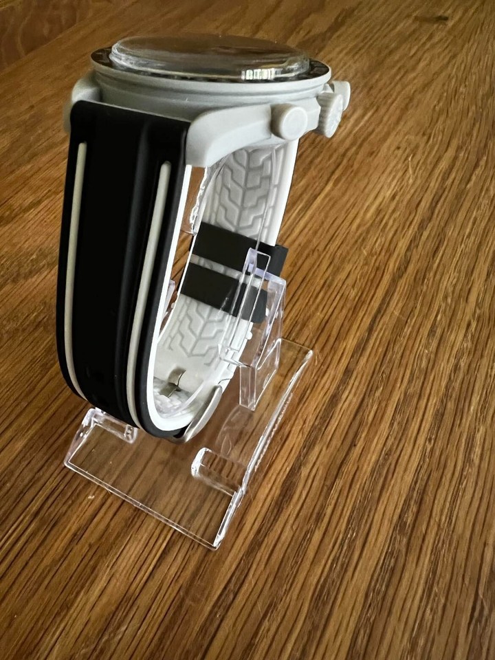 MISSION TO MOON RUBBER WATCH STRAP OMEGA MOON SWATCH SPEEDMASTER ...