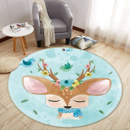 3D Beautiful Fawn Petals NAO4765 Game Rug Mat Elegant Photo Carpet Mat ...