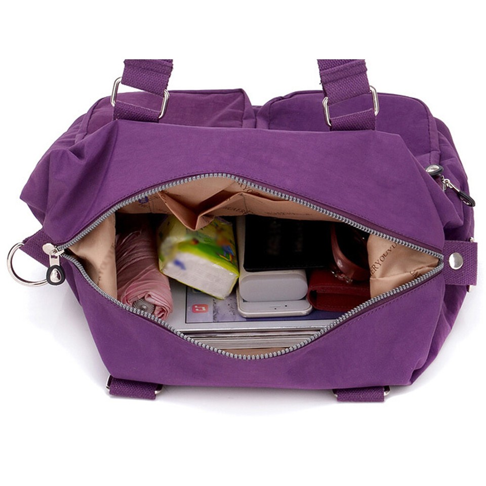 Women Waterproof Handbag Multi Pockets Tote Bag Ladies Large Capacity ...