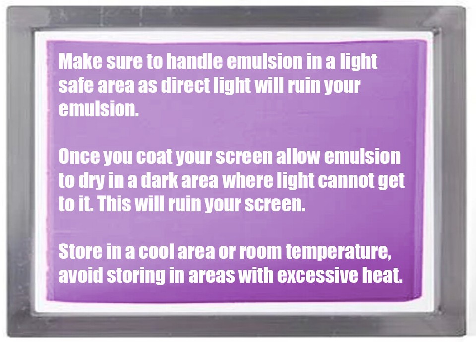 Ecotex® PWR Pre-Sensitized Water Resistant Screen Printing Emulsion 1 ...