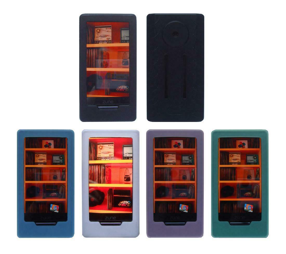 for Microsoft Zune HD 16GB 32GB 64GB Soft Silicone Rubber Skin Cover ...