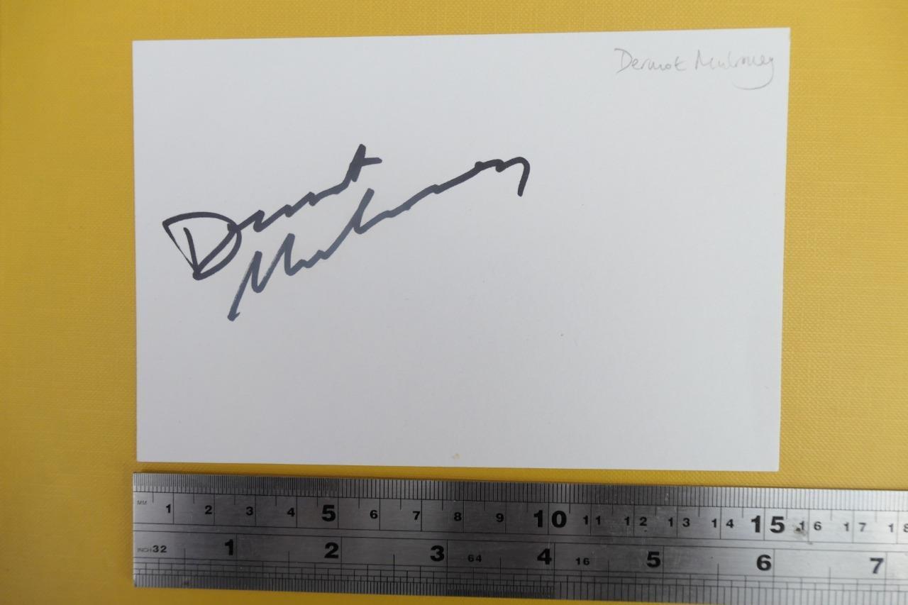Dermot Mulroney Genuine Autograph | eBay