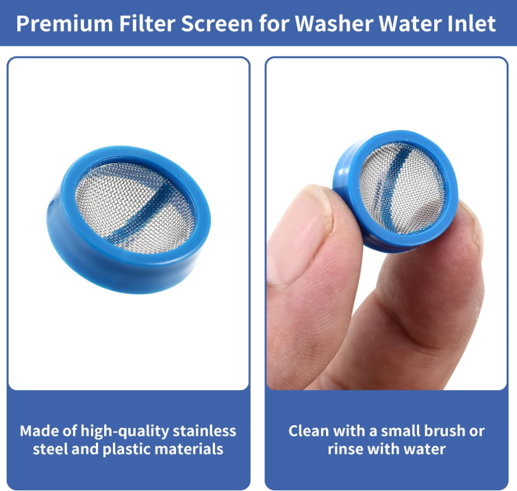 20-Pack Universal Washing Machine Water Inlet Valve Filter Screens ...