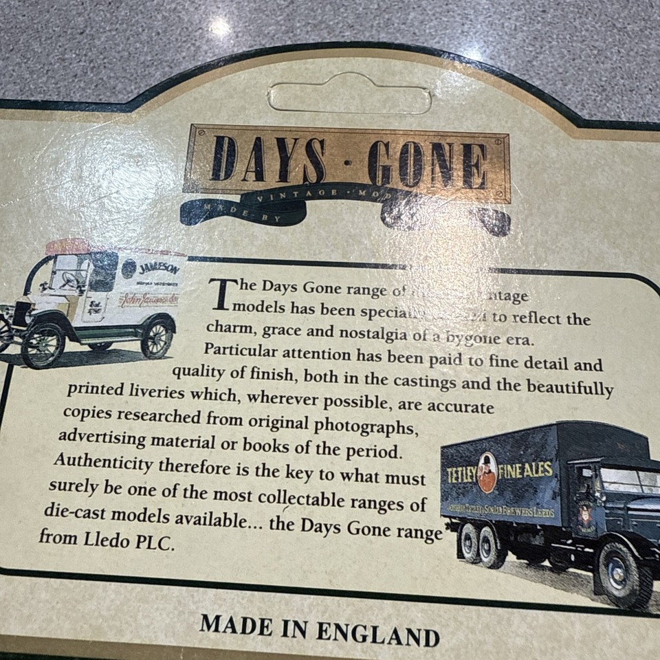 Lledo Days Gone dg88000 1931 sentinel steam wagon Watney beer new in ...