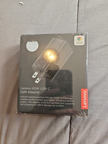 Lenovo 65W USB-C GaN Adapter - Authentic - Sealed In Box 195235946084| eBay