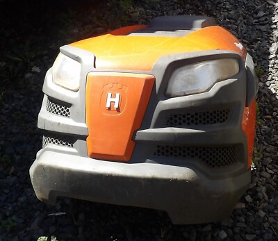 husqvarna riding lawn mower hood read description | eBay