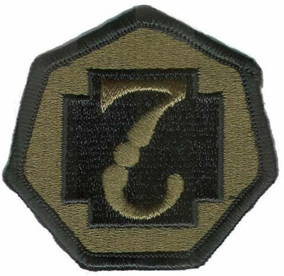 US ARMY 7TH MEDICAL COMMAND PATCH - SUBDUED - BDU | eBay