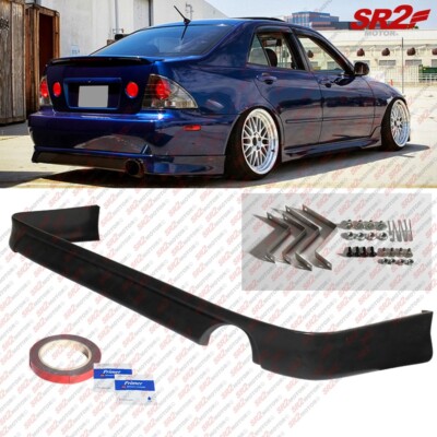 For 01-05 Lexus IS300 TR-D Style Rear Body Bumper PU Lip Splitter Kit ...