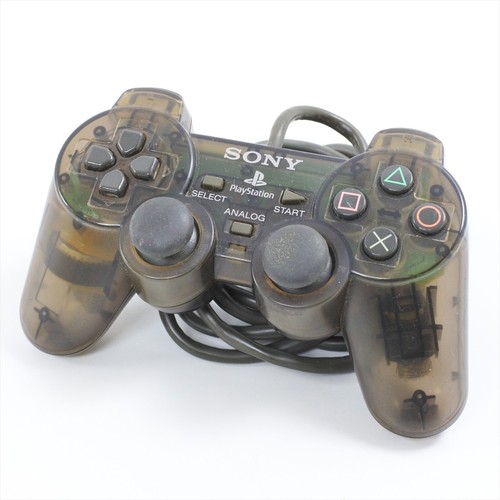 PS1 Analog Controller DUALSHOCK Smoke Gray SCPH-1200 Playstation Japan ...