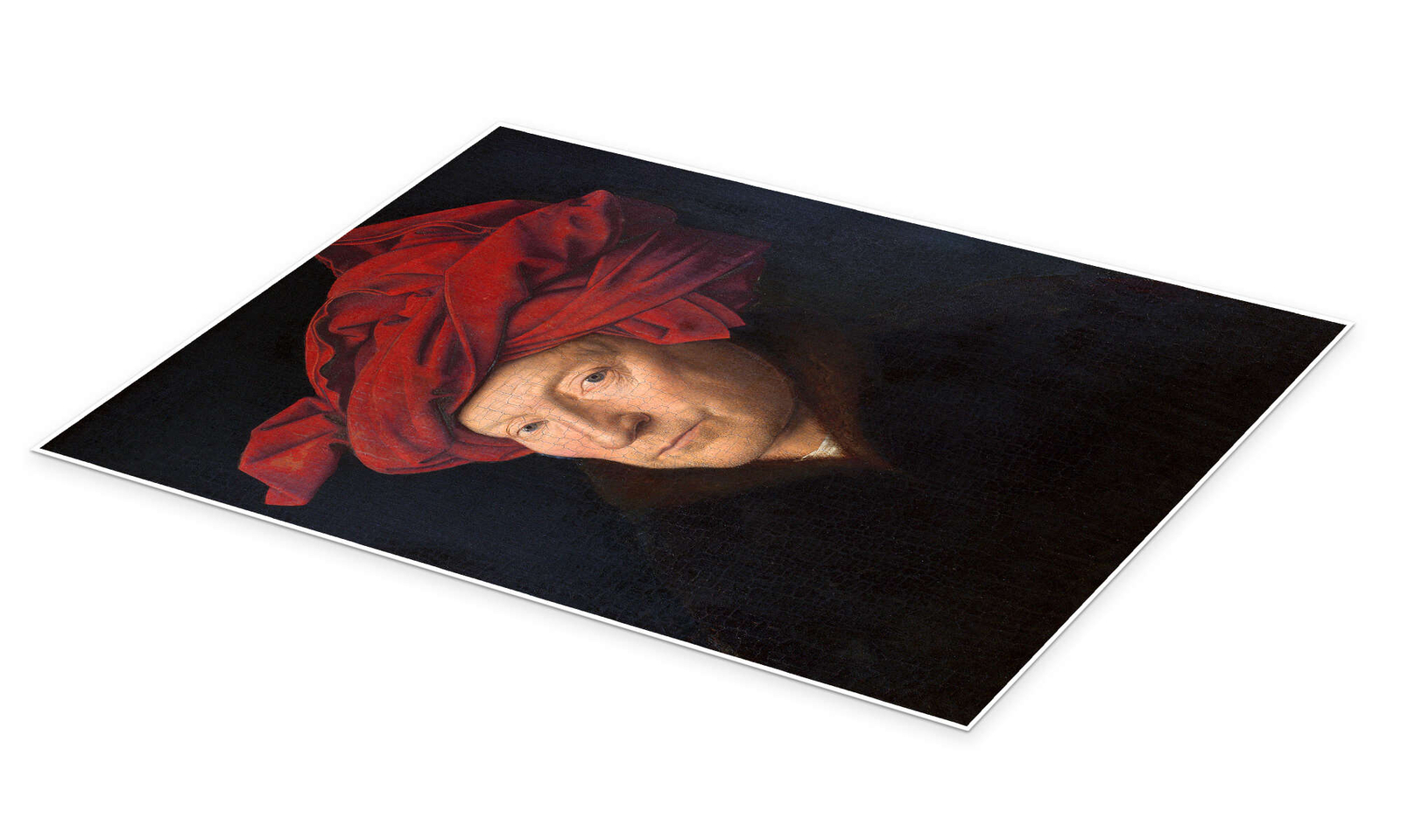 Poster Mann mit rotem Turban - Jan van Eyck | eBay