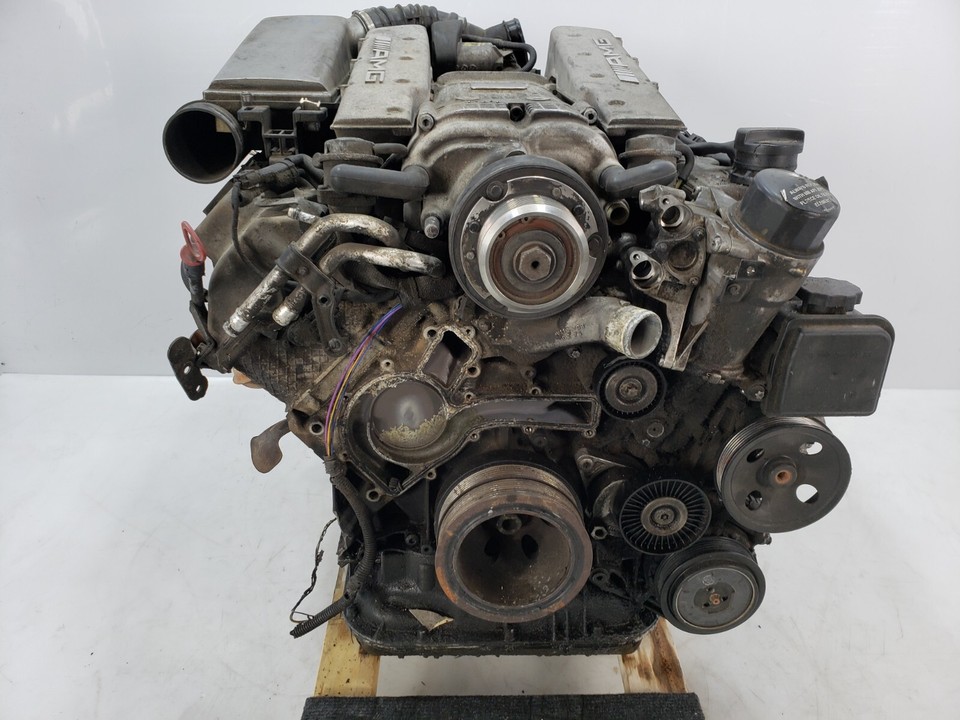 03-08 OEM Mercedes W463 G55 AMG 5.5L V8 M113 Engine Motor Long Block ...