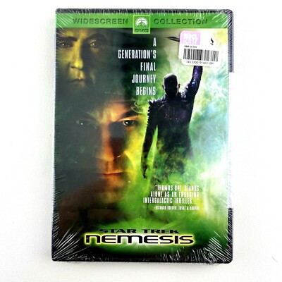 Star Trek Nemesis DVD Widescreen 2003 New Sealed 97360566949| eBay