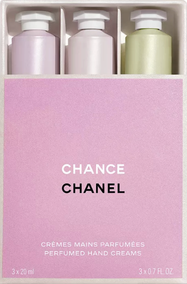 CHANEL CHANCE Perfumed Hand Creams Set Trio NEW IN BOX SEALED, LIMITED ...